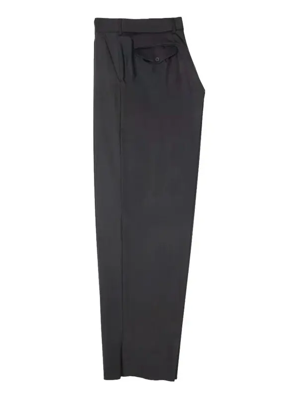 Kolor Pleated Trousers - Black