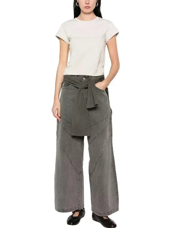 ALIS Oliiey Logo T-shirt - Neutrals