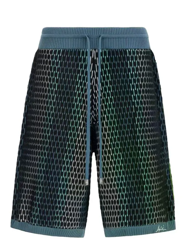 Amiri Drawstring-fastening Track Shorts - Blue