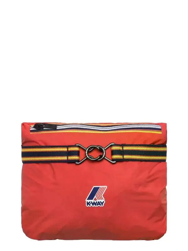 K-WAY Le Vrai 4.0 Claude Zip-up Jacket - Red