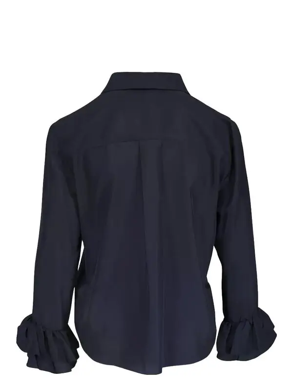Dorothee Schumacher Ruffled Shirt - Blue