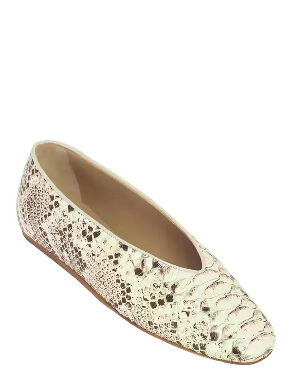 Le Monde Beryl Classic Regency Ballet Flats - Neutrals