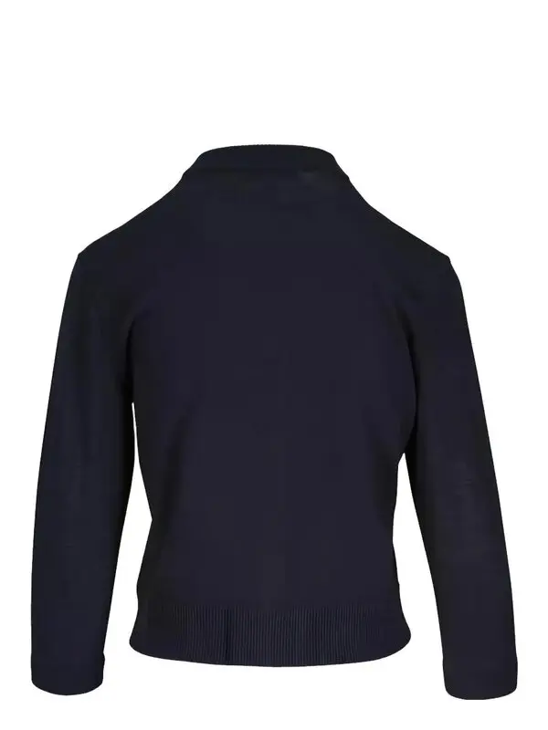 Dorothee Schumacher Pocket Button Knit Top - Blue