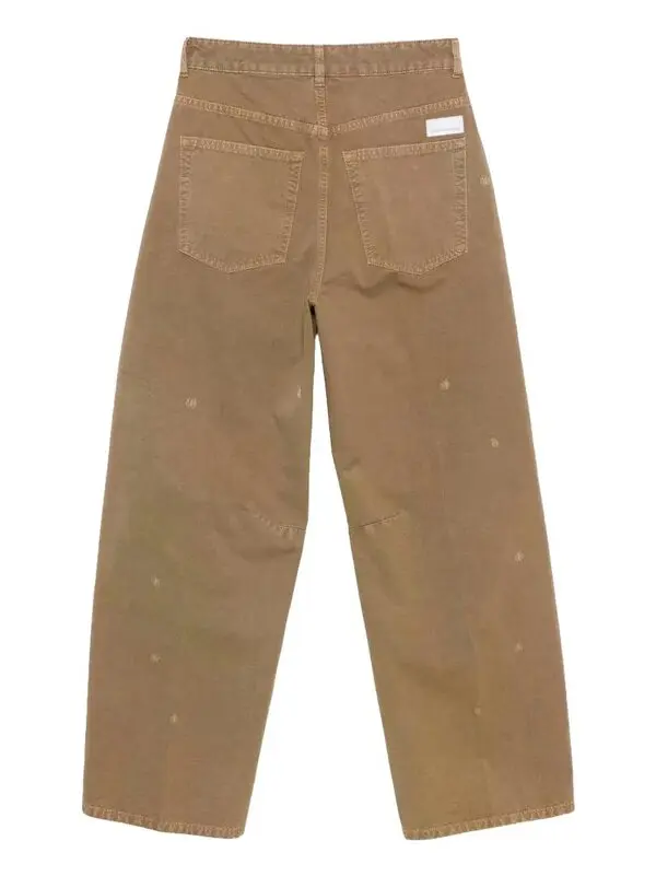 NINE:INTHE:MORNING Sofy Trousers - Brown