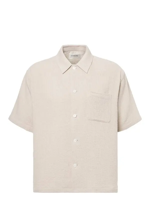 FRAME Cotton-blend Shirt - White