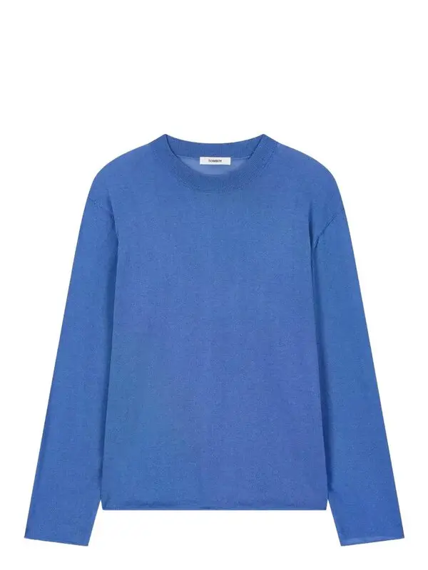 STUDIO TOMBOY Relaxed-fit Pullover Sweater - Blue