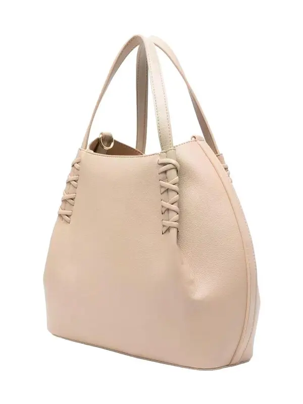 Moschino Logo Detail Tote Bag - Neutrals