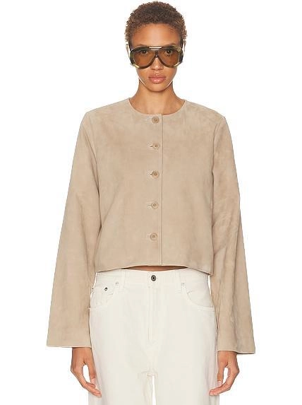 SRG Jemma Suede Jacket - Desert Sand