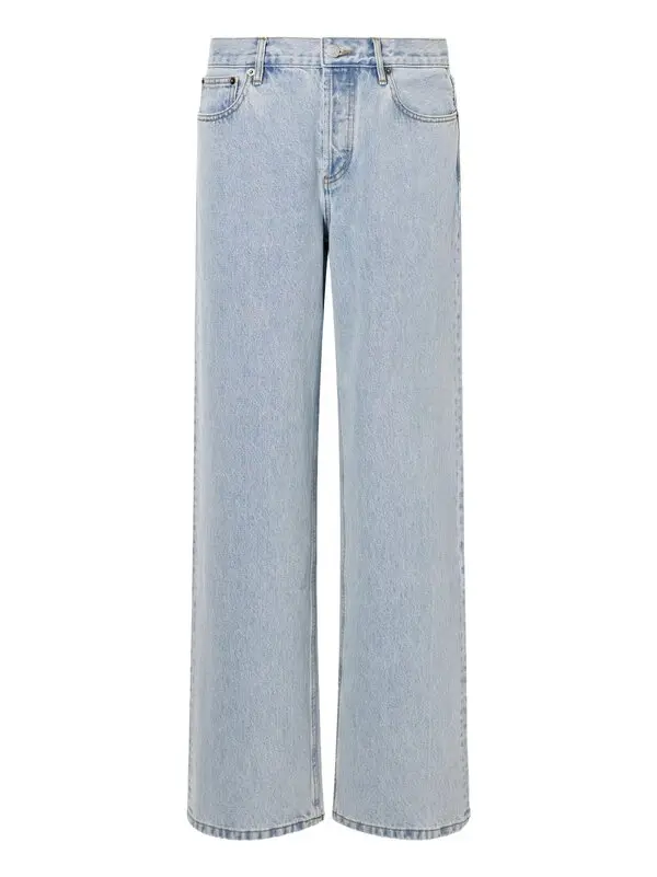 Still Here Straight-leg Denim Jeans - Blue