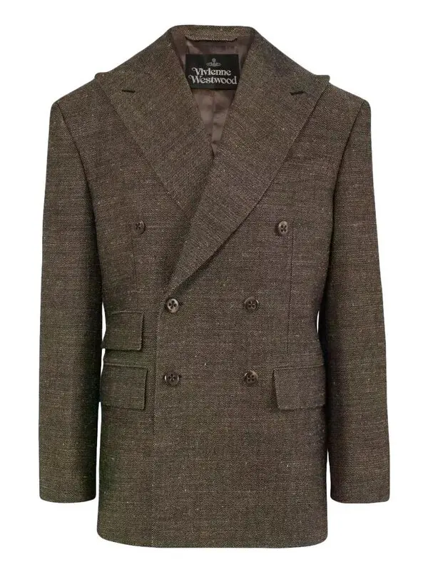 VIVIENNE WESTWOOD Double-breasted Blazer - Brown