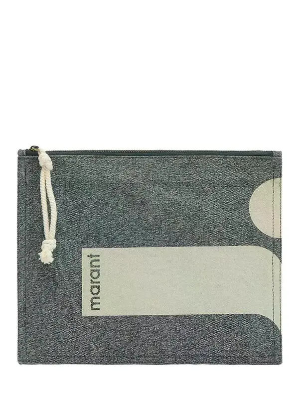 Isabel Marant Étoile Netia Clutch Bag - Grey