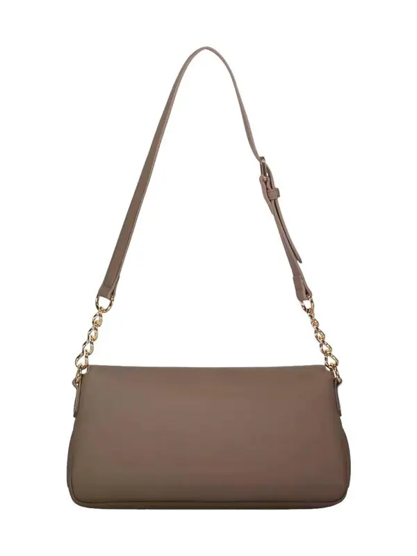 Moschino Flap Chain Shoulder Bag - Neutrals