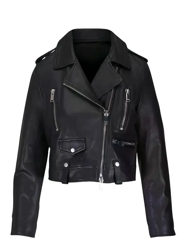 L'Agence Blakely Biker Jacket - Black