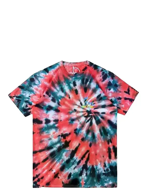 TRAVIS SCOTT Blink Of An Eye Tie-dye T-shirt - Red