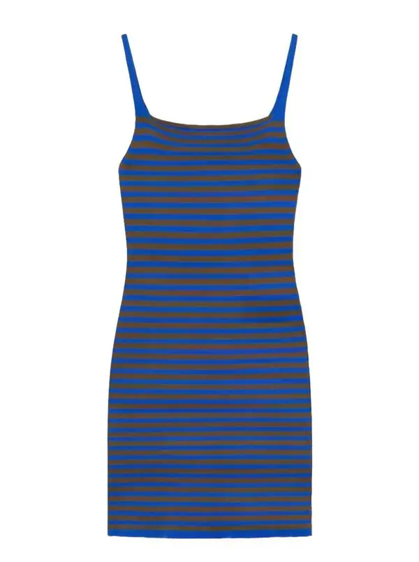 Gimaguas Camu Striped Mini Dress - Blue
