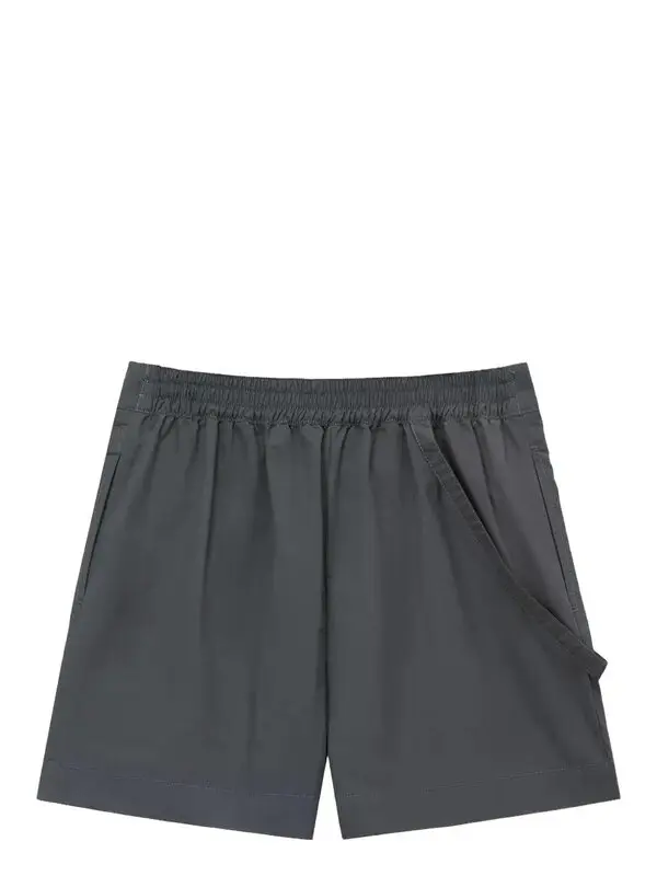 MUSIUM DIV. Belted Pleated Shorts - Grey
