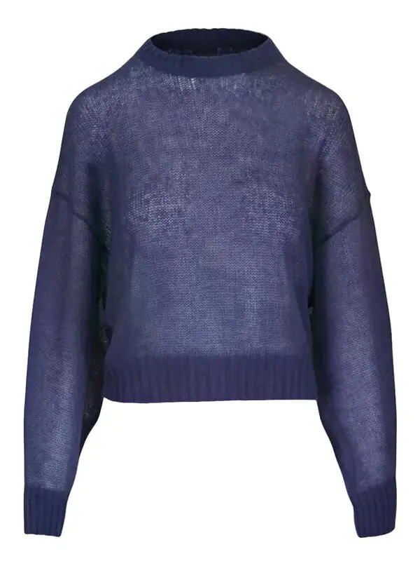 Brunello Cucinelli Crew Neck Sweater - Blue
