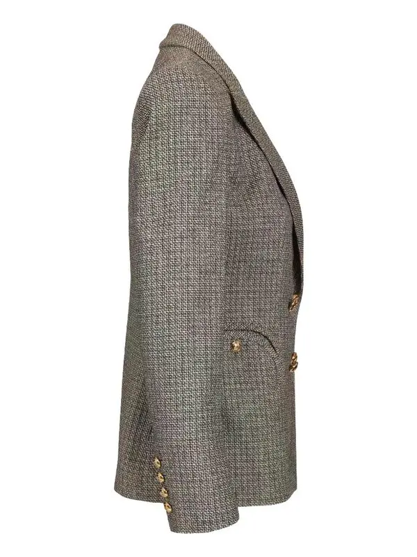 BLAZÉ MILANO Double-breasted Flap Blazer - Black