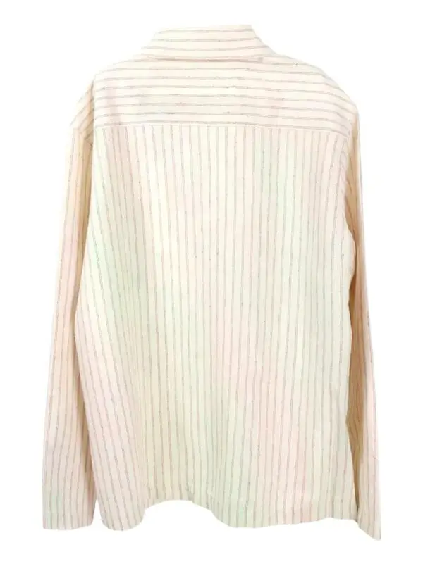 ANOTHER ASPECT 2.1 Striped Shirt - Neutrals