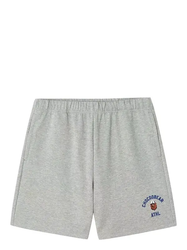 CHOCOOLATE Logo Detail Shorts - Grey