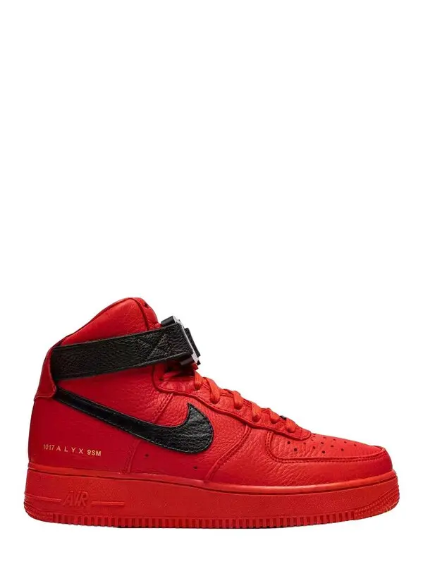 Nike X Alyx Air Force 1 High Sneakers 1017 Alyx 9sm Black - Red