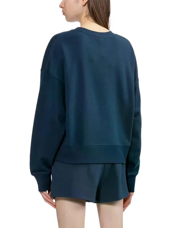 AAPE BY *A BATHING APE Logo-embroidered Sweatshirt - Blue