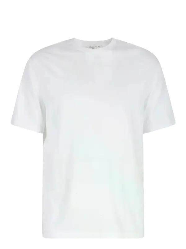 ROBERTO COLLINA Crew-neck T-shirt - White