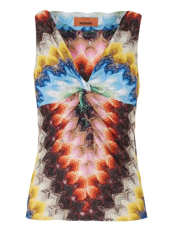 Missoni Twisted Knit Tank - Multi