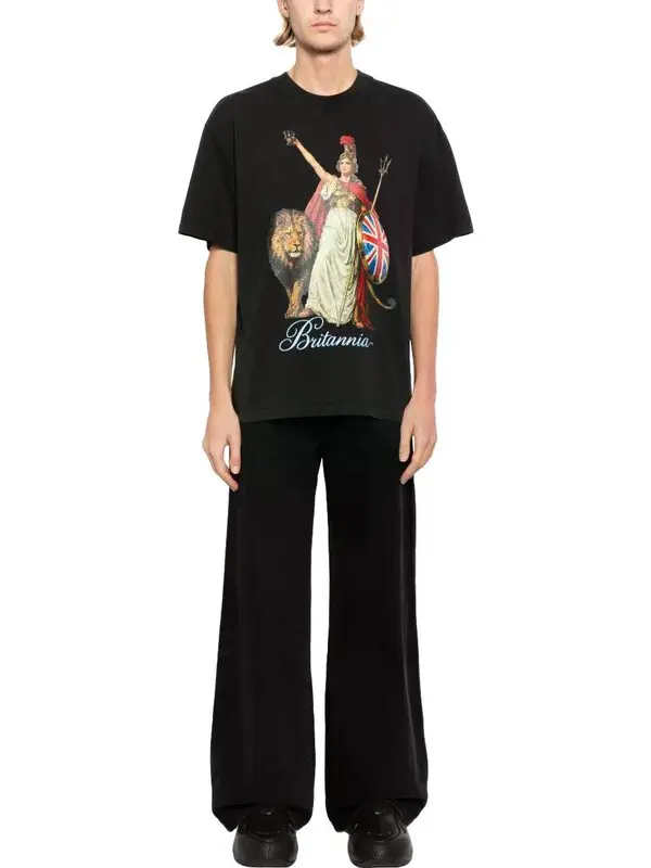 MELT Graphic-print T-shirt - Black