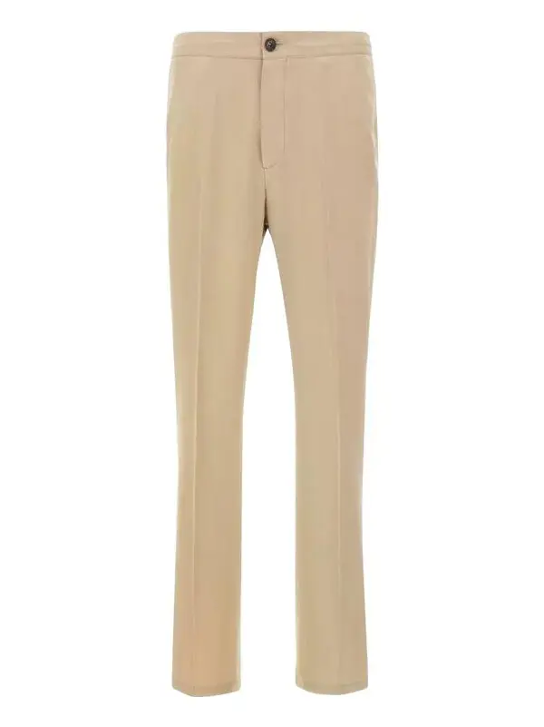 Pal Zileri Button Trousers - Neutrals