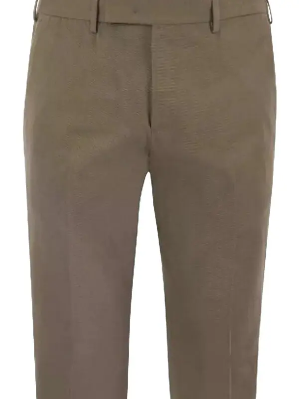 PT TORINO Textured Trousers - Brown