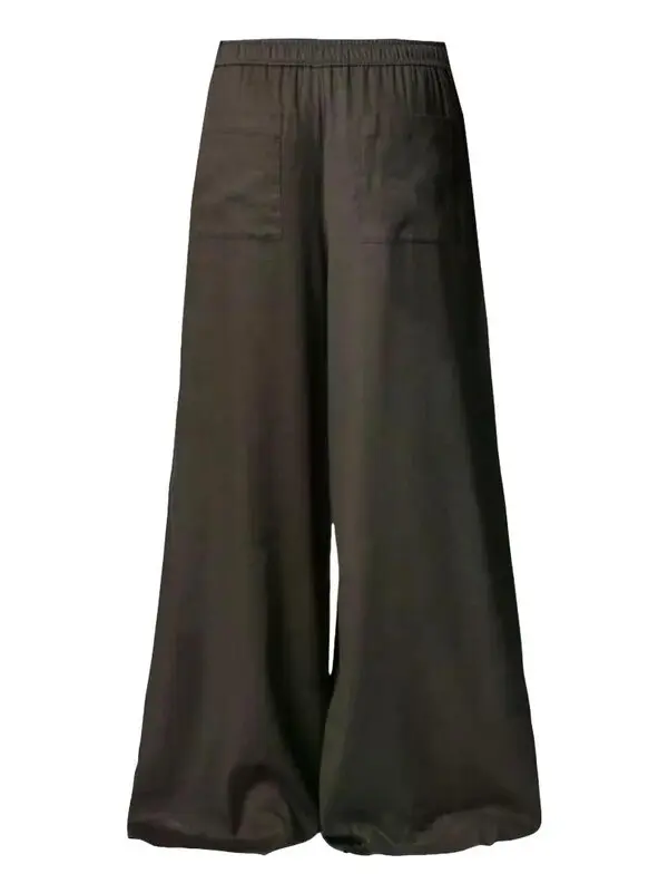 ROBERTO COLLINA Drawstring Trousers - Brown