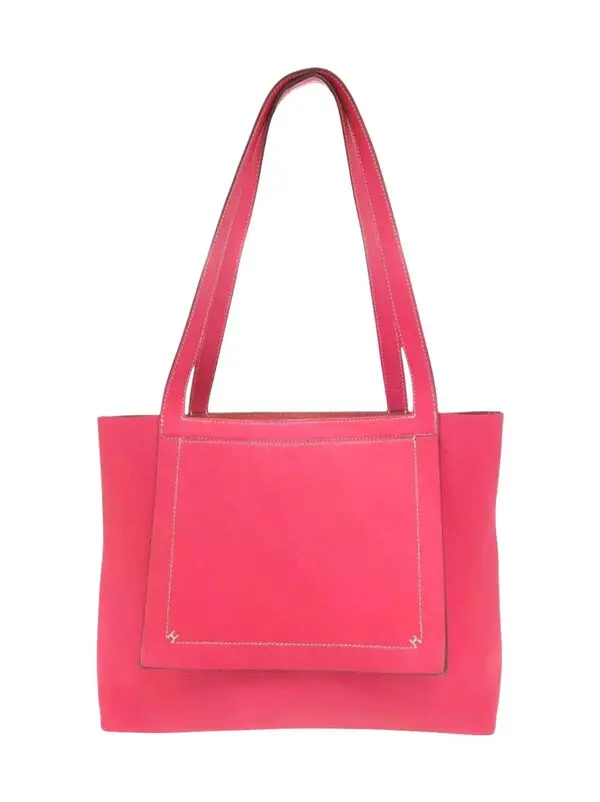 Hermès Clemence Cabasellier 31 Tote Bag - Pink