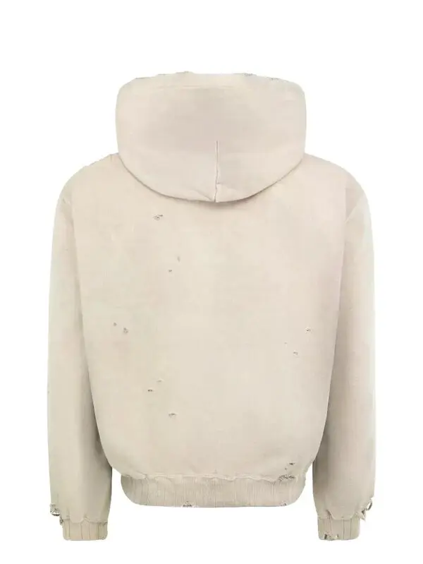 Mihara Yasuhiro Distressed Hoodie - Neutrals