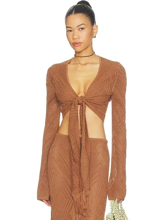 Devon Windsor Vale Top In . Also - Brown