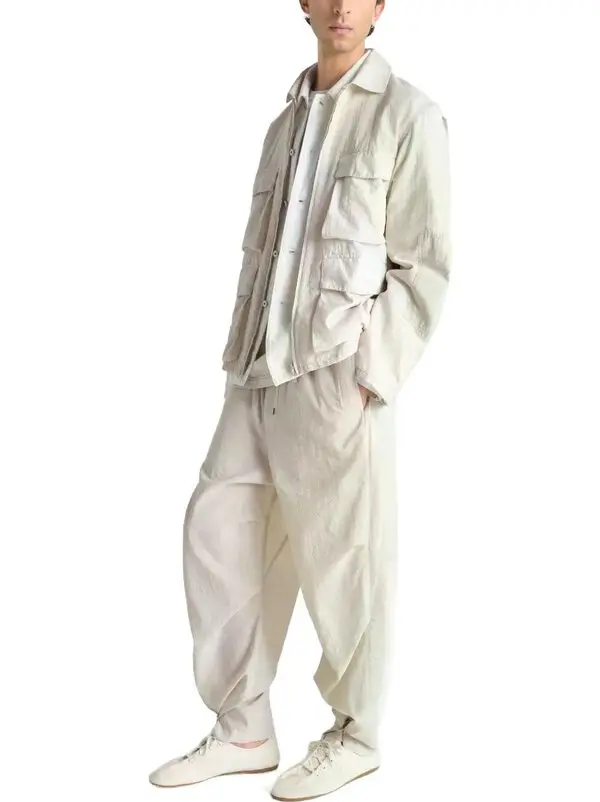 LEMAIRE Pocket Zip Jacket - Neutrals