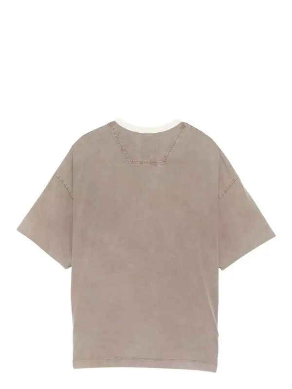 JUUN.J Ringer T-shirt - Brown