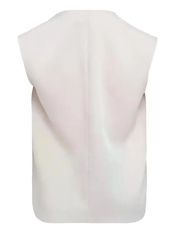 CLUB21 Draped Woven Top - Neutrals