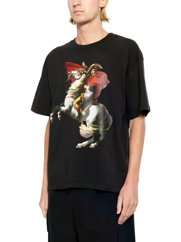 MELT Graphic-print T-shirt - Black