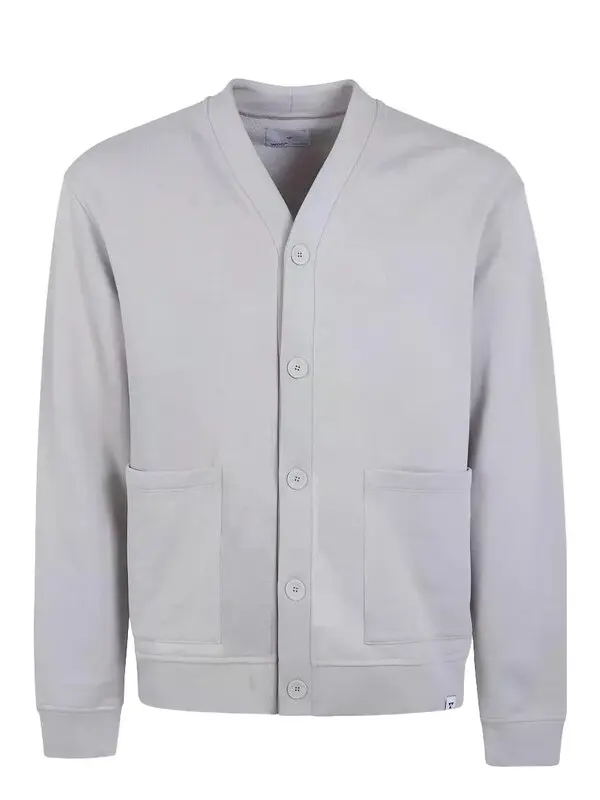 WOC Patch Pocket Cardigan - Grey
