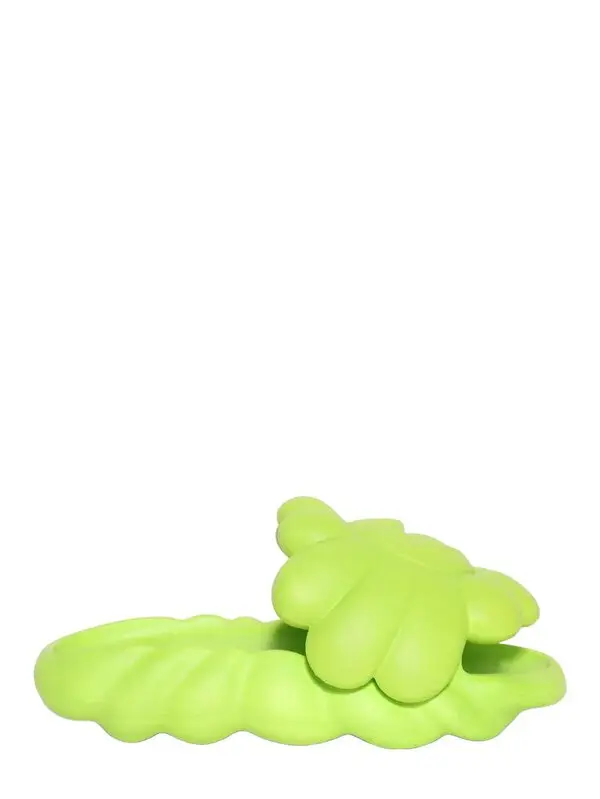 OHANA HATAKE Ohana Full-bloom Slides - Green