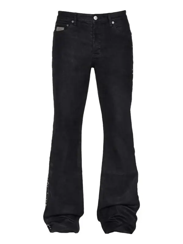 Ksubi Bronko Stud-detail Jeans - Black