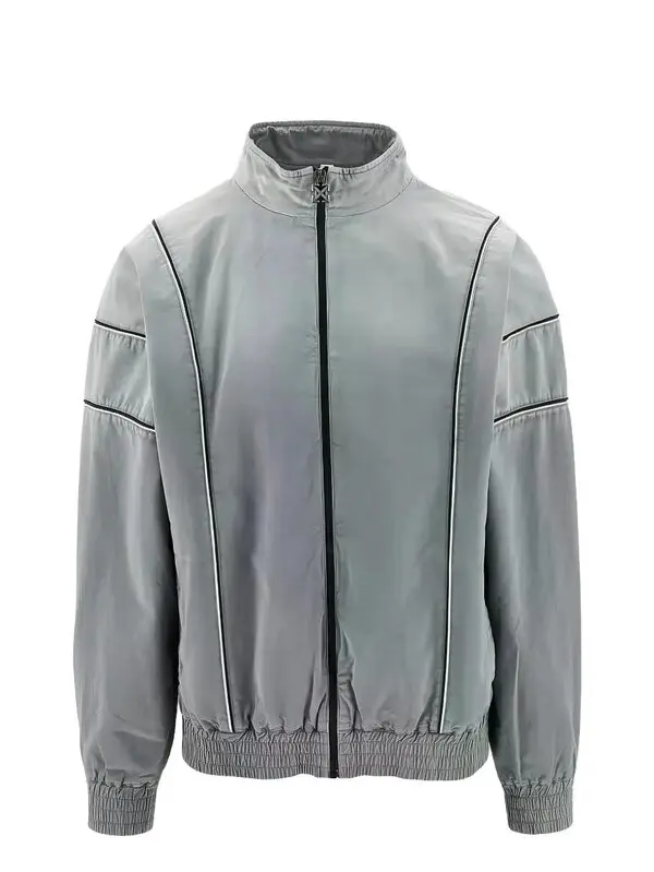 Off-White Offline Gd Gab Piped Track Jacket - Grey