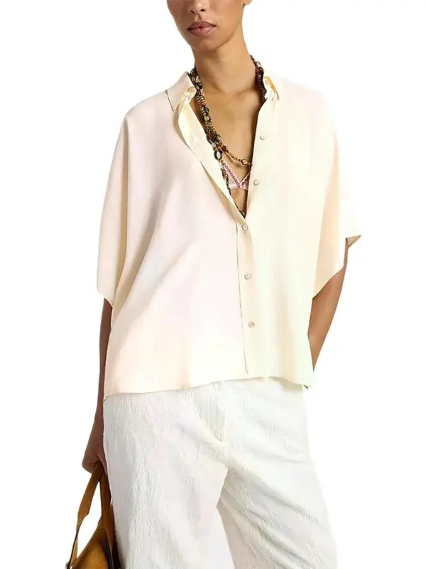 Momoni Short-sleeve Shirt - Neutrals