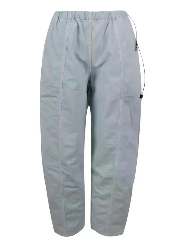 HAIKURE Panelled Elasticated Waist Trousers - Blue