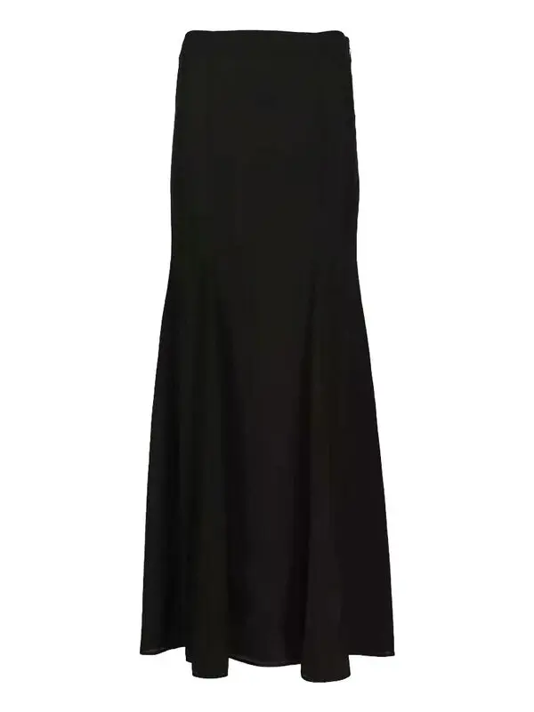 ROTATE BY BIRGER CHRISTENSEN Mermaid Hem Maxi Skirt - Black