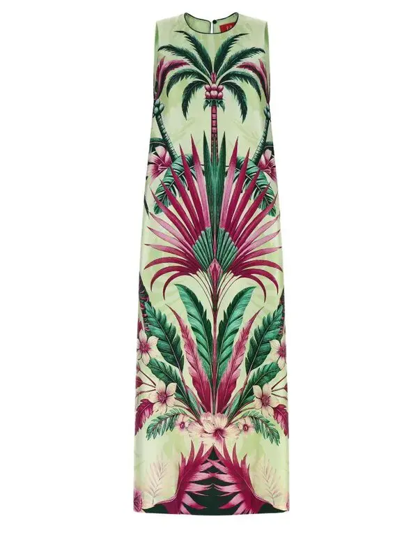 F.R.S FOR RESTLESS SLEEPERS Penelope Print Dress - Green