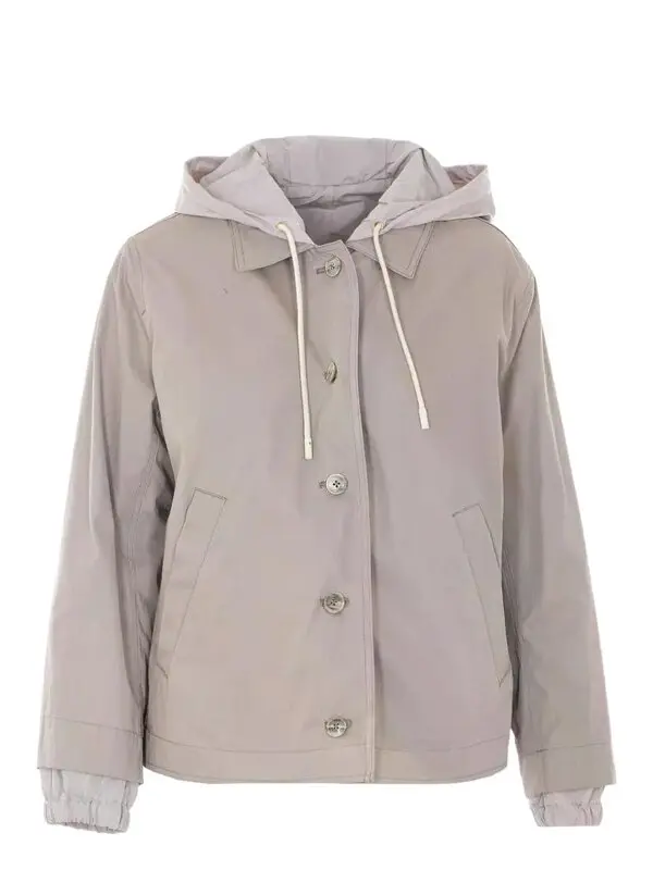 Herno Hooded Reversible Jacket - Grey