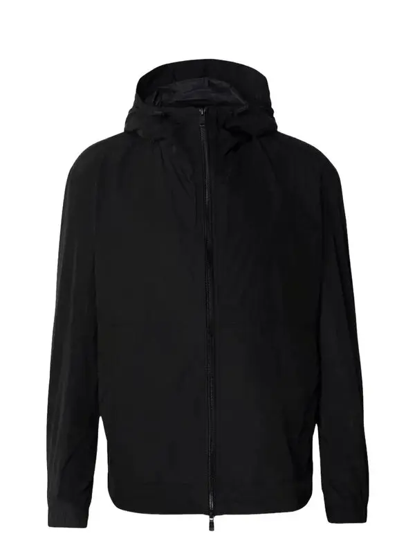 BOSS Zip Hooded Jacket - Black