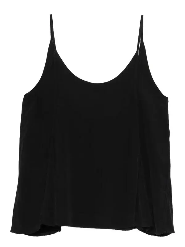 BASERANGE Silk Camisole - Black